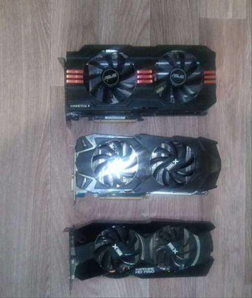 Видеокарты Radeon HD 7970 и 7950