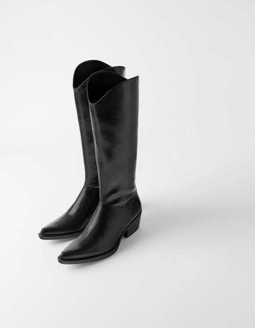 Сапоги Zara козаки 39 р