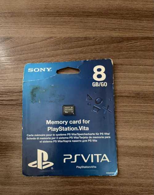 Карта памяти PS Vita 8 GB