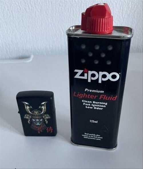 Зажигалка Zippo оригинальная и бензин
