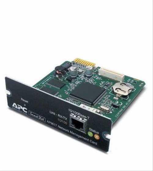 Карта сетевого управления для ибп apc ups network management card 3 with environmental monitoring