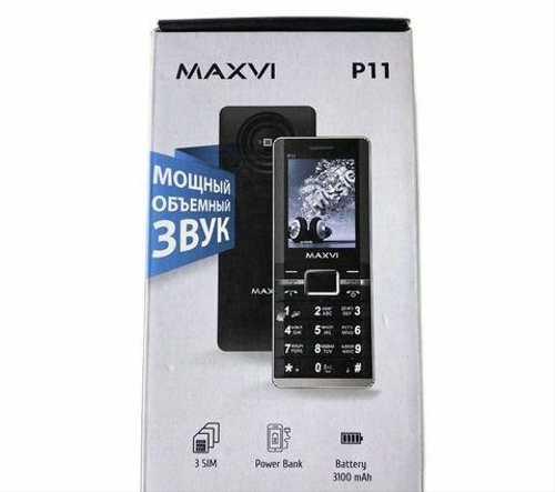Телефон Maxvi P11 Gold