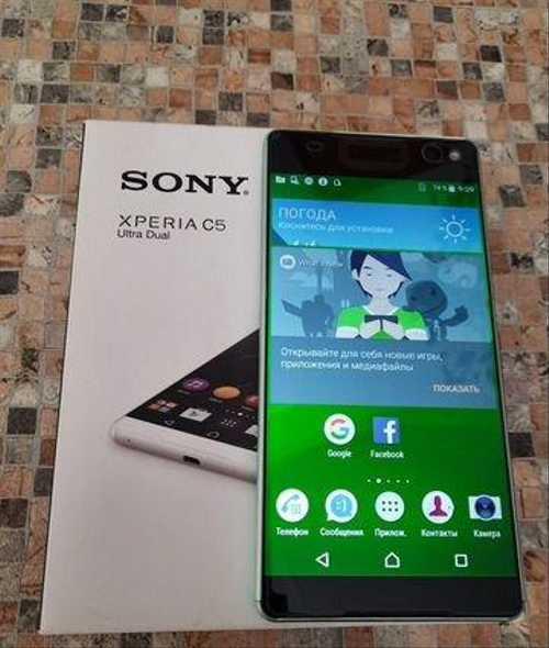 Телефон Sony xperia c5 UltraDual