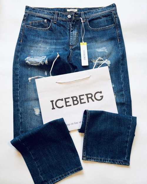 Iceberg,джинсы укороченные,оригинал,новые