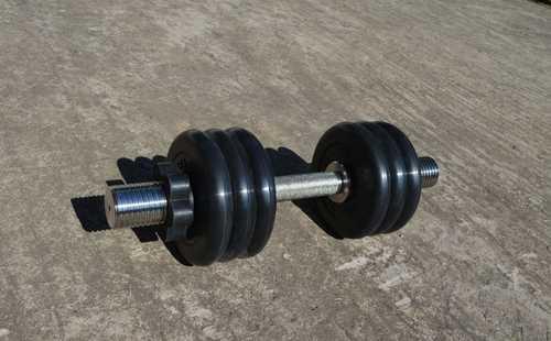 Гантели разборные, 1х 21.5кг Barbell D51 490мм В.1