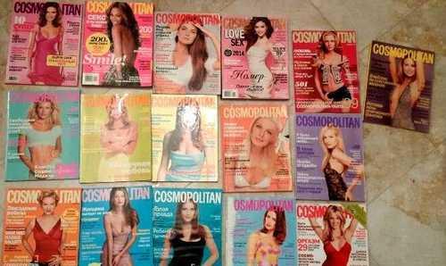 Журналы Космополитен Cosmopolitan 16 шт 1996-2013