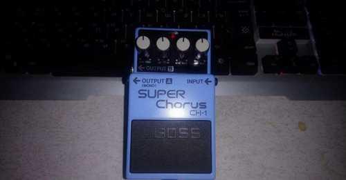 Гитарная педаль chorus Boss Super Chorus CH-1