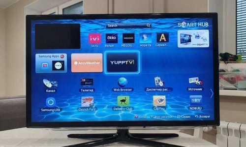 Большой Samsung 82см ультратонкий SmartTV wifi,3D