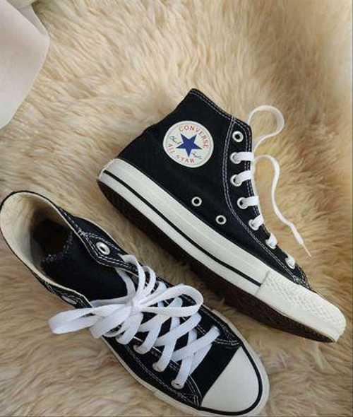 Кеды Converse высокие оригинал 37,5 24 см
