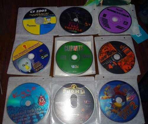 Старые компьютерные игры на CD дисках