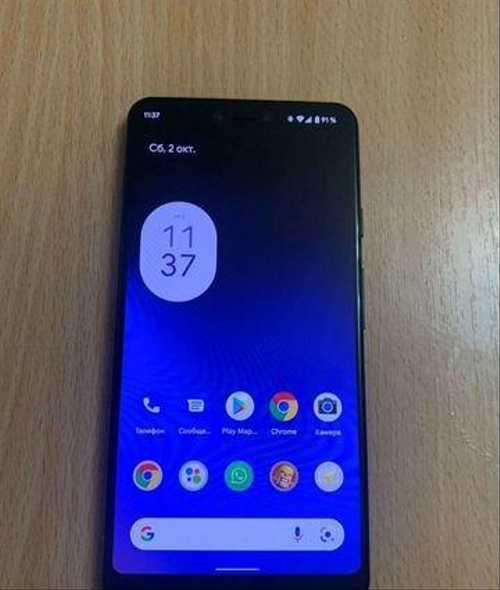 Телефон google pixel 3Xl