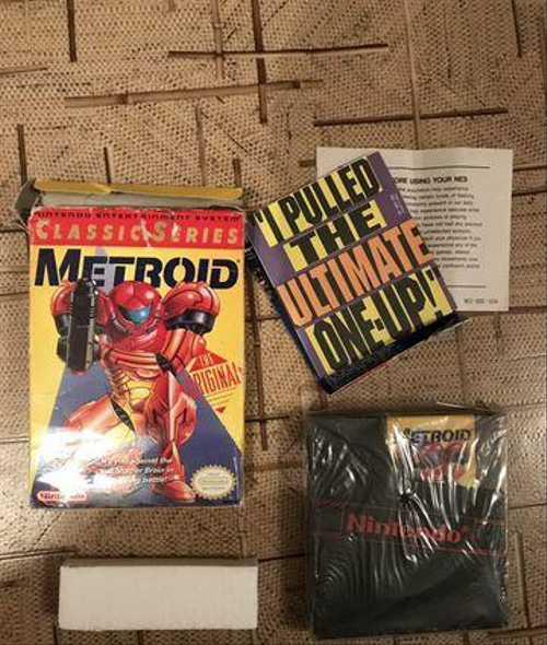 Metroid (Игра для NES, в коробке)