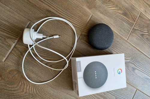 Умная колонка google nest mini