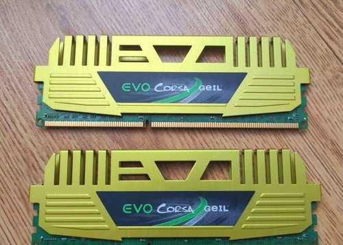 Оперативная память DDR3 4gb Evo Corsa Geil