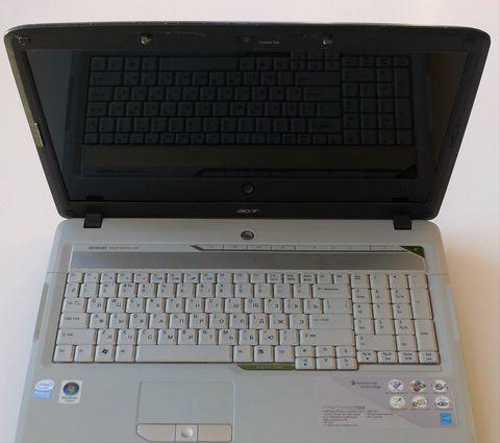 Acer aspire 7720z ICK 70. Экран 17