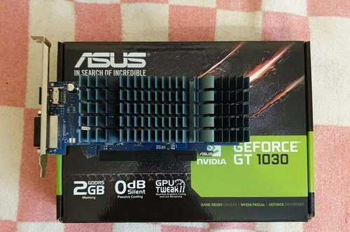 Видеокарта Asus Geforce gt 1030 silent lp 2Gb