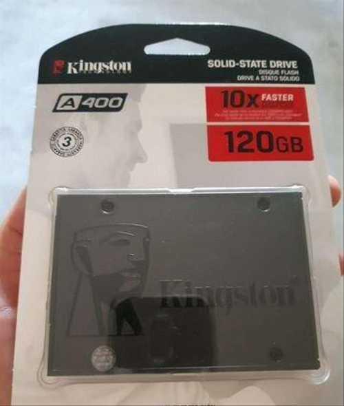 SSD Kingstone A400 120Gb новые