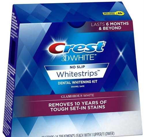 Crest 3D White Whitestrips Glamorous White