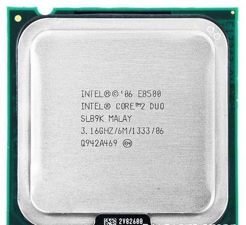 Процессор intel core 2duo e8500