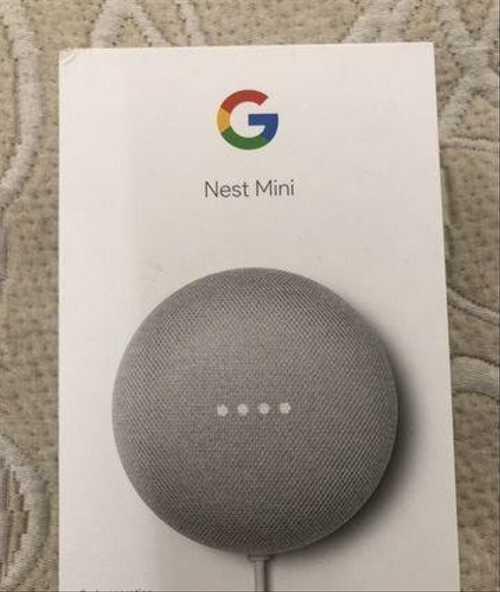 Умная колонка Google Nest Mini 2nd generation