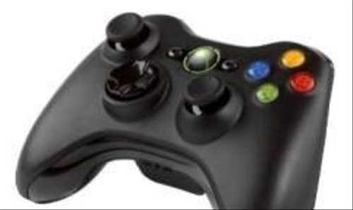 Оригинальный беспроводной черный джойстик для Xbox
