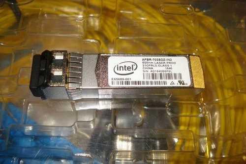 Intel SFP+ 10G 850nm 0.3км afbr-703SDZ-IN2 SR новы