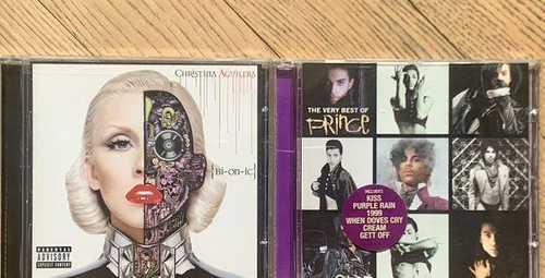 CD разные Aguilera, Prince идеальное состояние