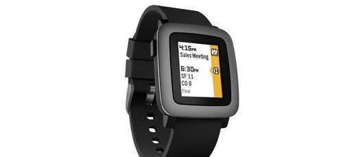 Pebble Time Black