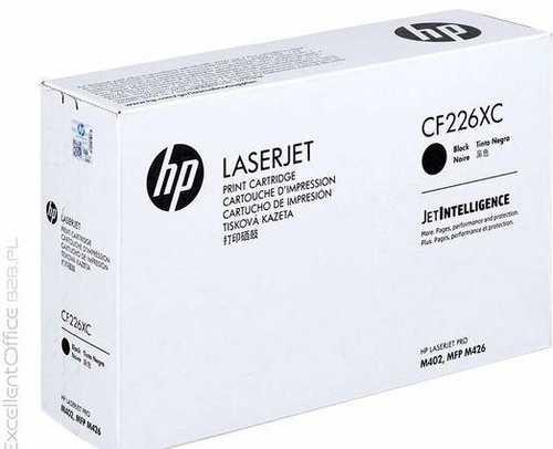 HP CF226XC картридж черный (дефект коробки)