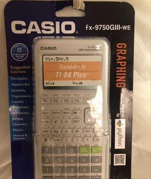 Калькулятор Casio fx-9750giii