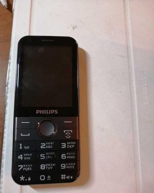 Телефон philips Xenium E580 Black