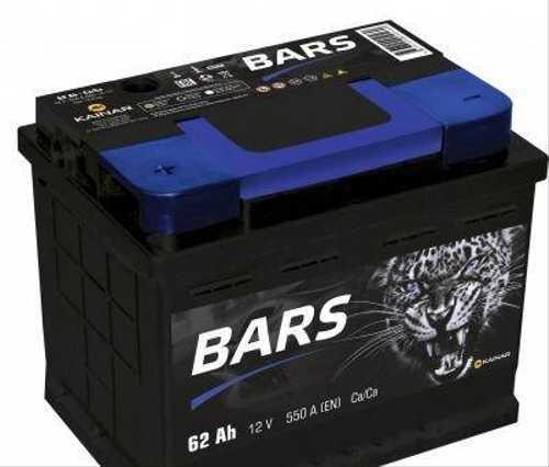 Аккумулятор Барс gold 6 ст-62 апз (обратная полярн
