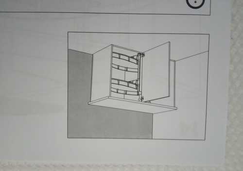 Угловой нижний шкаф Икея Метод