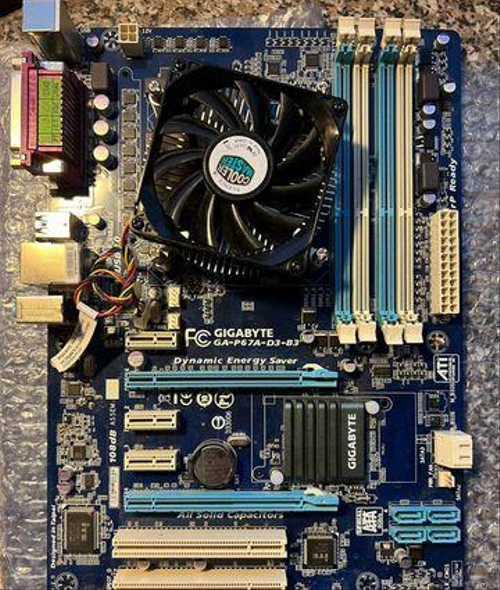 Материнская плата Gigabyte GA-P67A-D3-B3 (s1155)