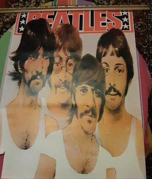 Плакаты Beatles, Pink Floyd, Queen