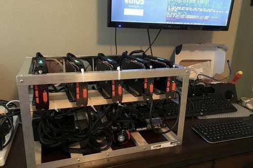 Mining rig (майнинг ферма) 5x GTX 1080