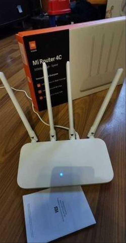 Wifi роутер xiaomi mi Router 4c