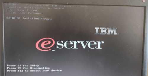 Сервер IBM XServer 336