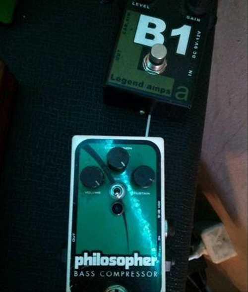 Pigtronix philosopher bass compressor