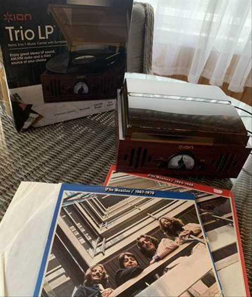 Проигрыватель винила ION trio LP