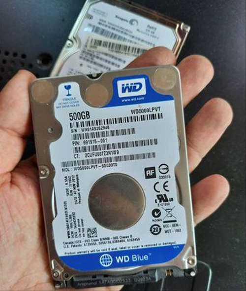 HDD формата 2.5" (320Гб и 500Гб)