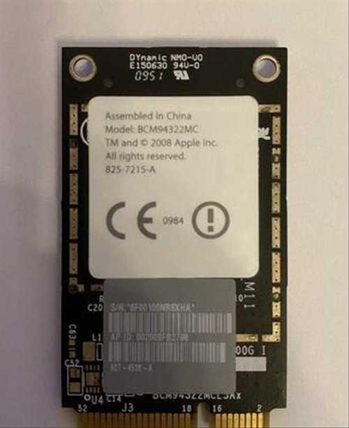 Apple WiFi модуль BCM94322MC