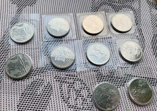 Монеты олимпиады в Сочи коллекционные