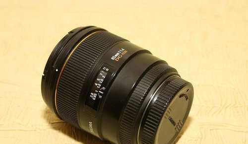 Sigma 85mm F1.4 EX HSM Canon