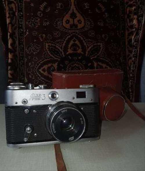 Раритетный плёночный фотоаппарат FED 3 выпуск 1960