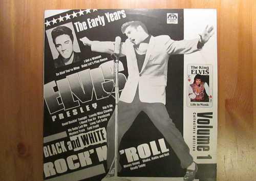 Elvis Presley "Black And White R'N'R" LP 1992