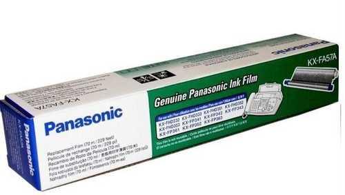 Факсовые плёнки Panasonic KX-FA57A