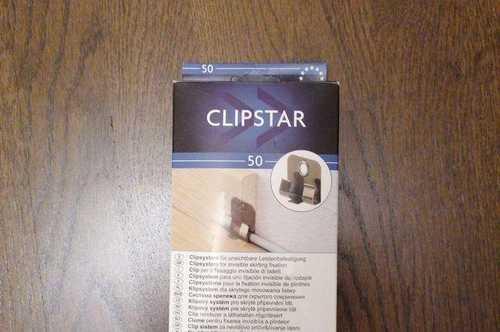 Крепёж плинтусом клипсы Clipstar Клипстар