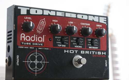 Radial Tonebone Hot British Tube Distortion Pedal