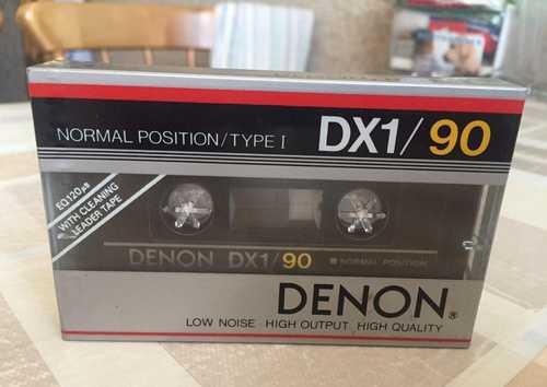 Аудиокассета Denon DX1/90 (в упаковке)